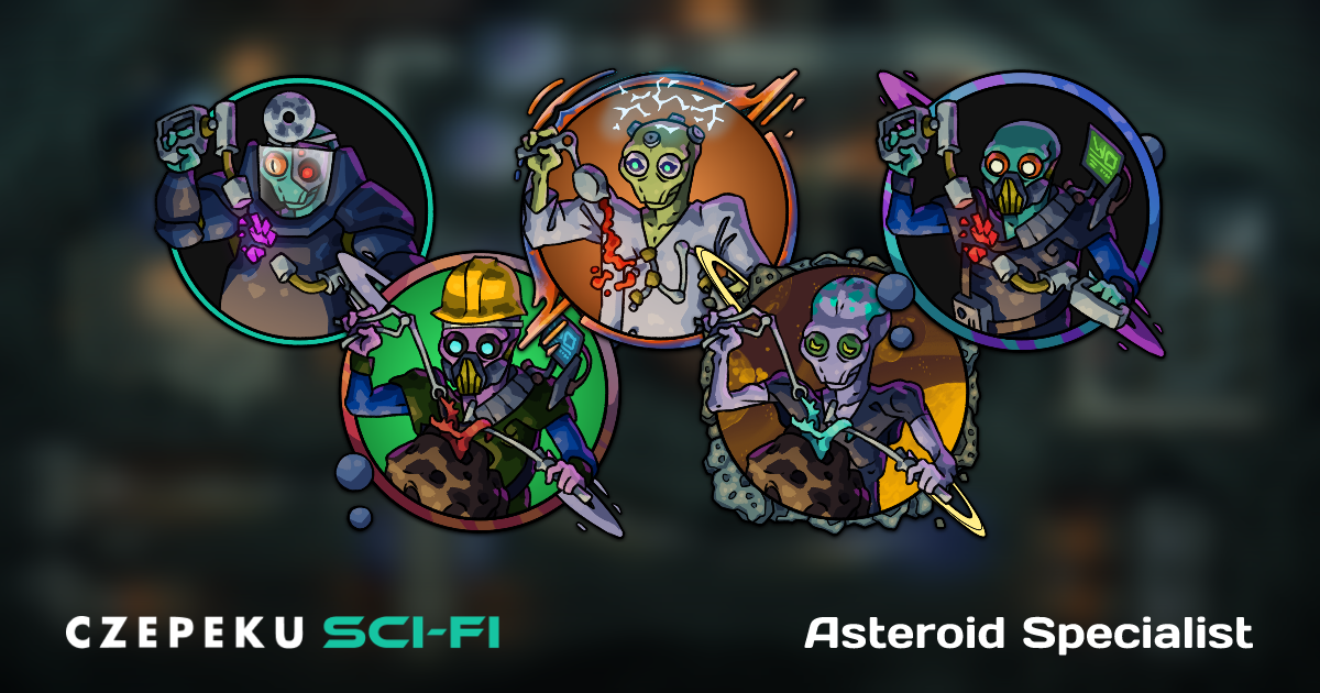 Asteroid Specialist Token Builder | Customize and Randomize Czepeku Tokens