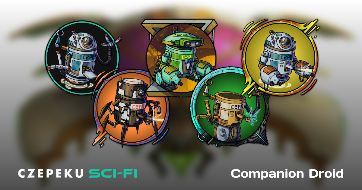 Companion Droid Token Builder | Customize and Randomize Czepeku Tokens