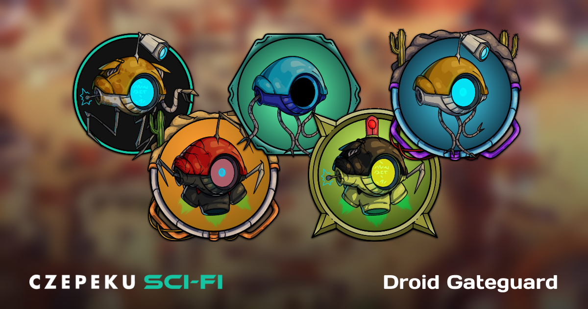 Droid Gateguard Token Builder | Customize and Randomize Czepeku Tokens