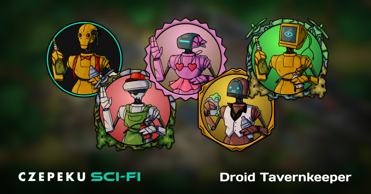 Droid Tavernkeeper Token Builder | Customize and Randomize Czepeku Tokens