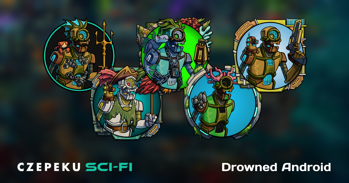 Drowned Android Token Builder | Customize and Randomize Czepeku Tokens