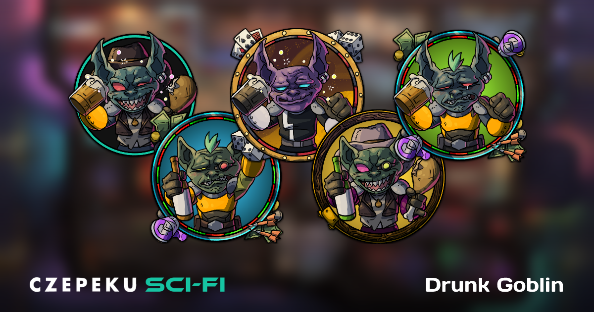 Drunk Goblin Token Builder | Customize and Randomize Czepeku Tokens