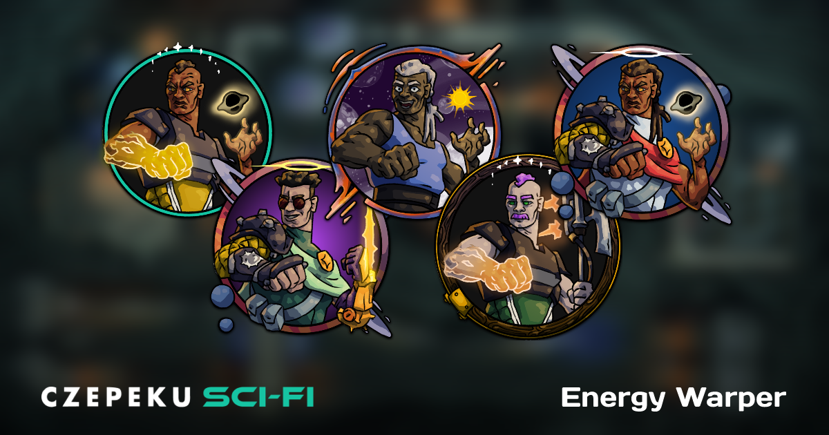 Energy Warper Token Builder | Customize and Randomize Czepeku Tokens