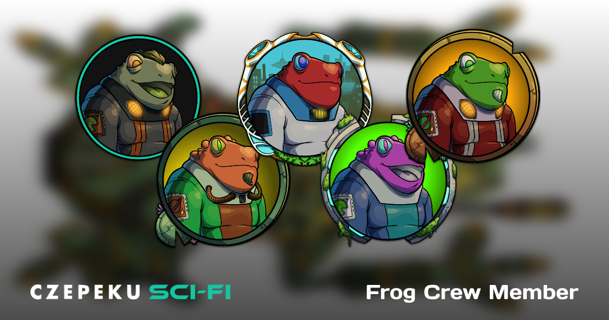 Frog Crew Member Token Builder | Customize and Randomize Czepeku Tokens