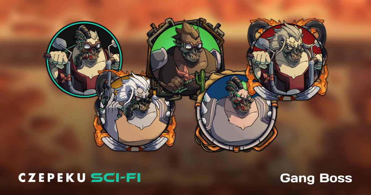 Gang Boss Token Builder | Customize and Randomize Czepeku Tokens