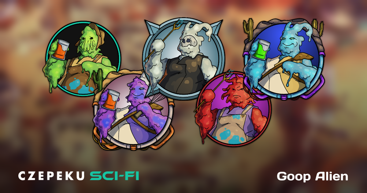 Goop Alien Token Builder | Customize and Randomize Czepeku Tokens