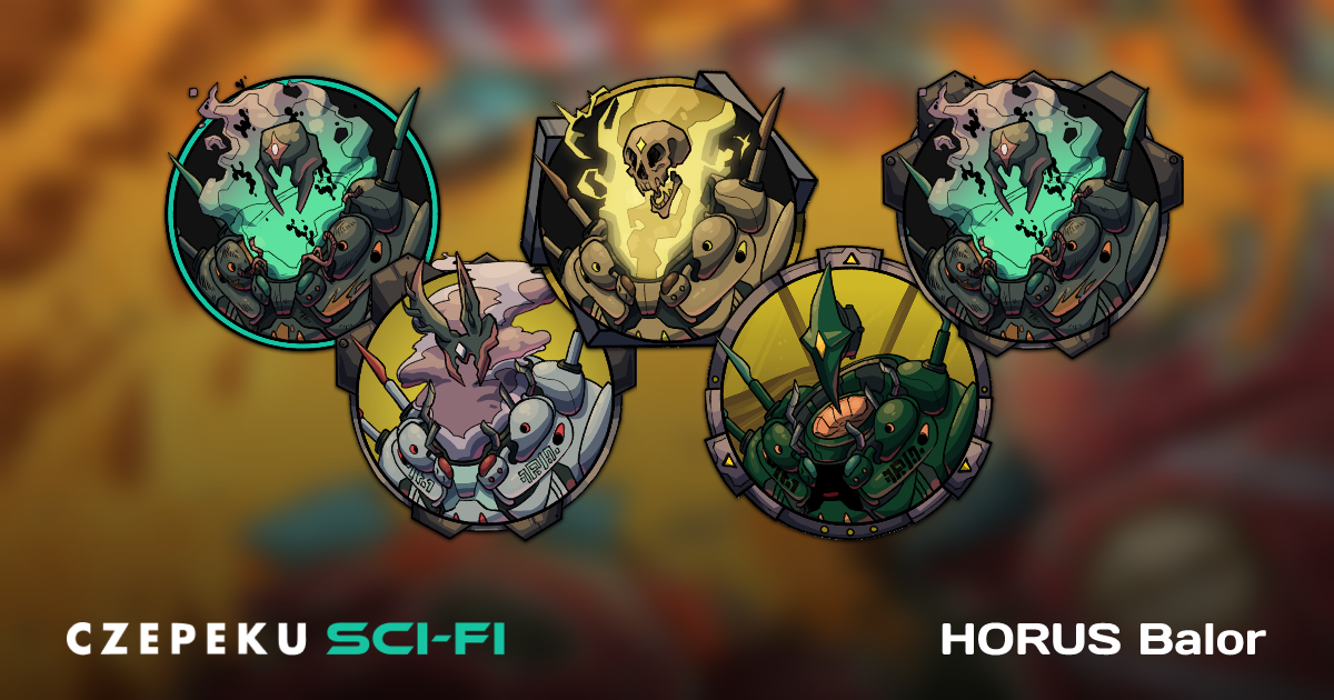HORUS Balor Token Builder | Customize and Randomize Czepeku Tokens