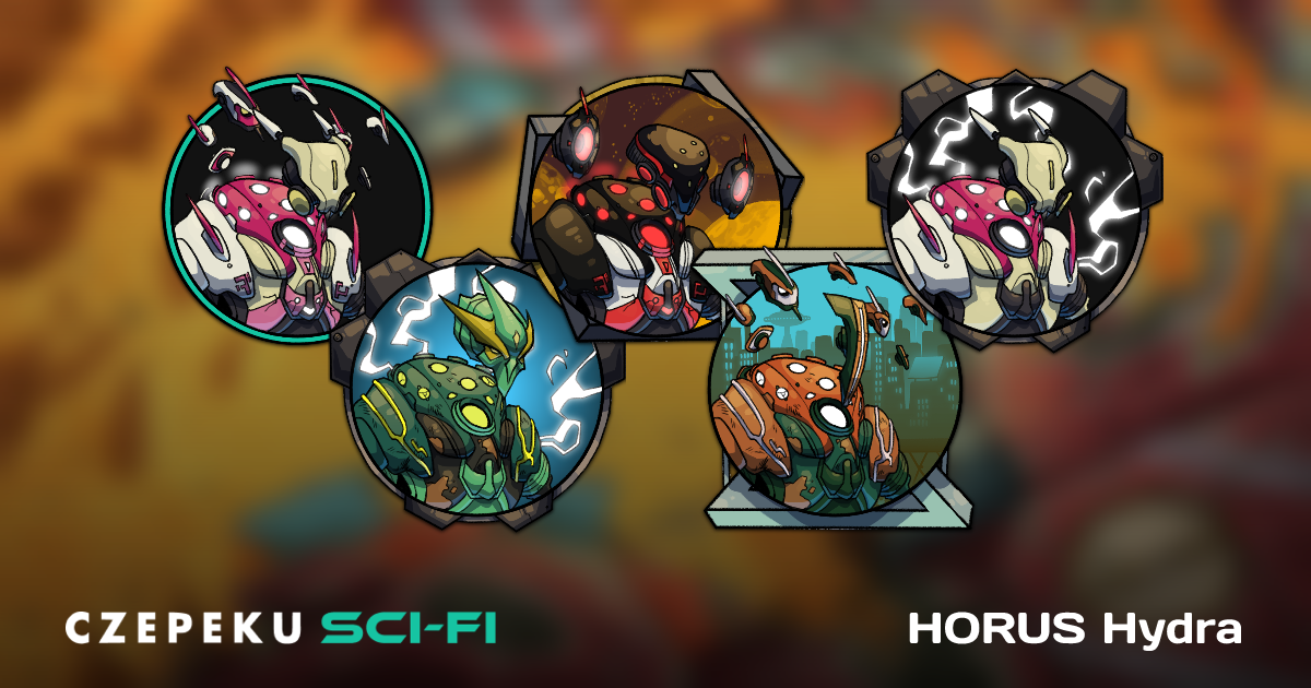 HORUS Hydra Token Builder | Customize and Randomize Czepeku Tokens