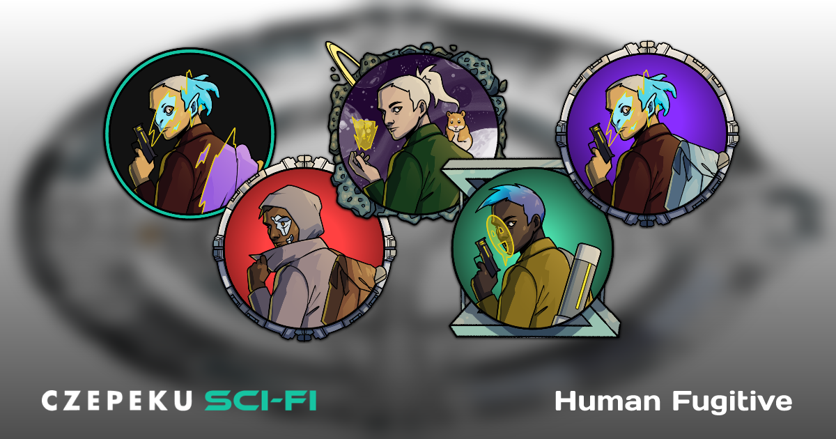 Human Fugitive Token Builder | Customize and Randomize Czepeku Tokens