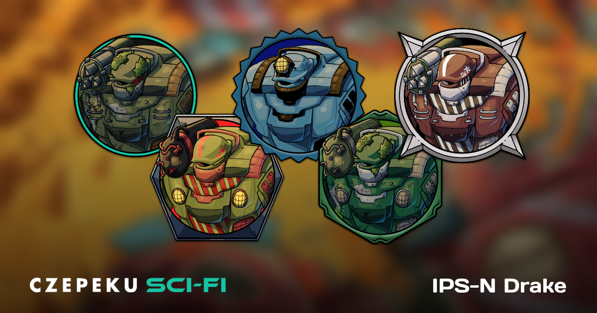 IPS-N Drake Token Builder | Customize and Randomize Czepeku Tokens