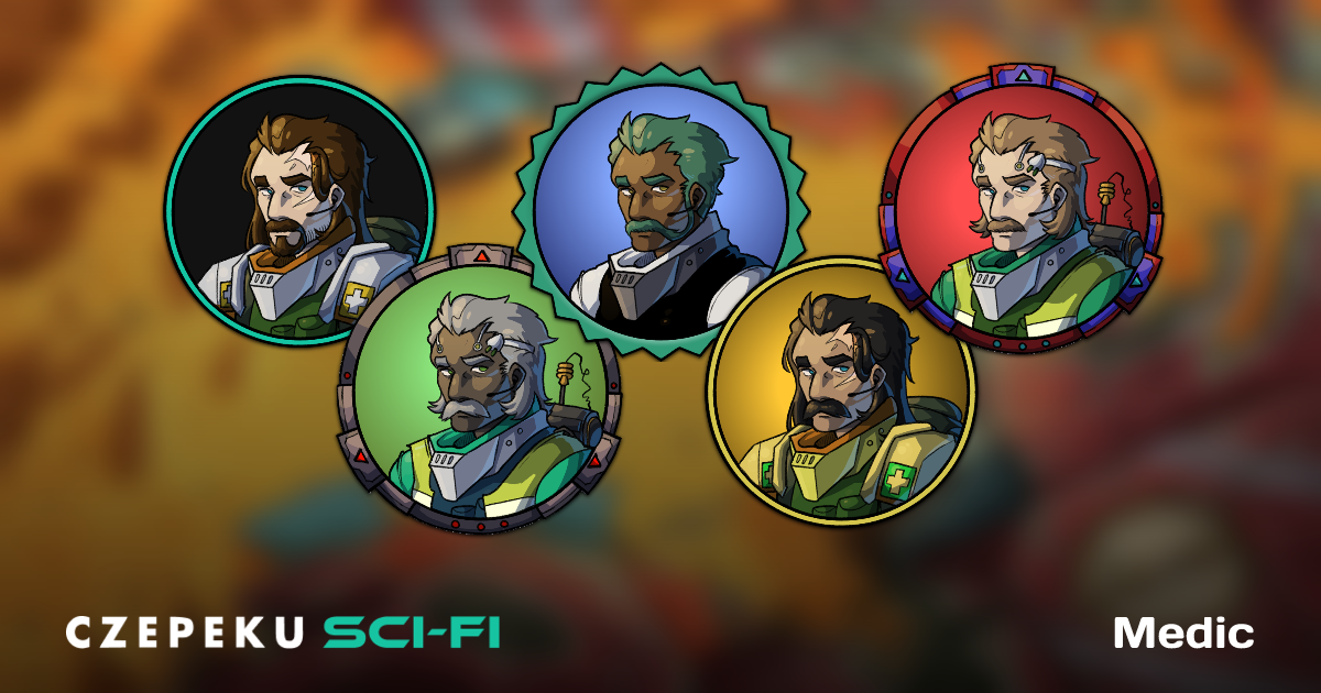 Medic Token Builder | Customize and Randomize Czepeku Tokens