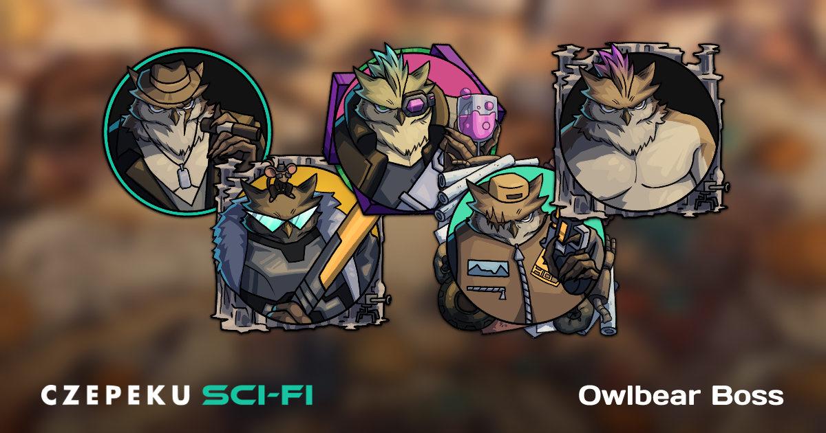 Owlbear Boss Token Builder | Customize and Randomize Czepeku Tokens