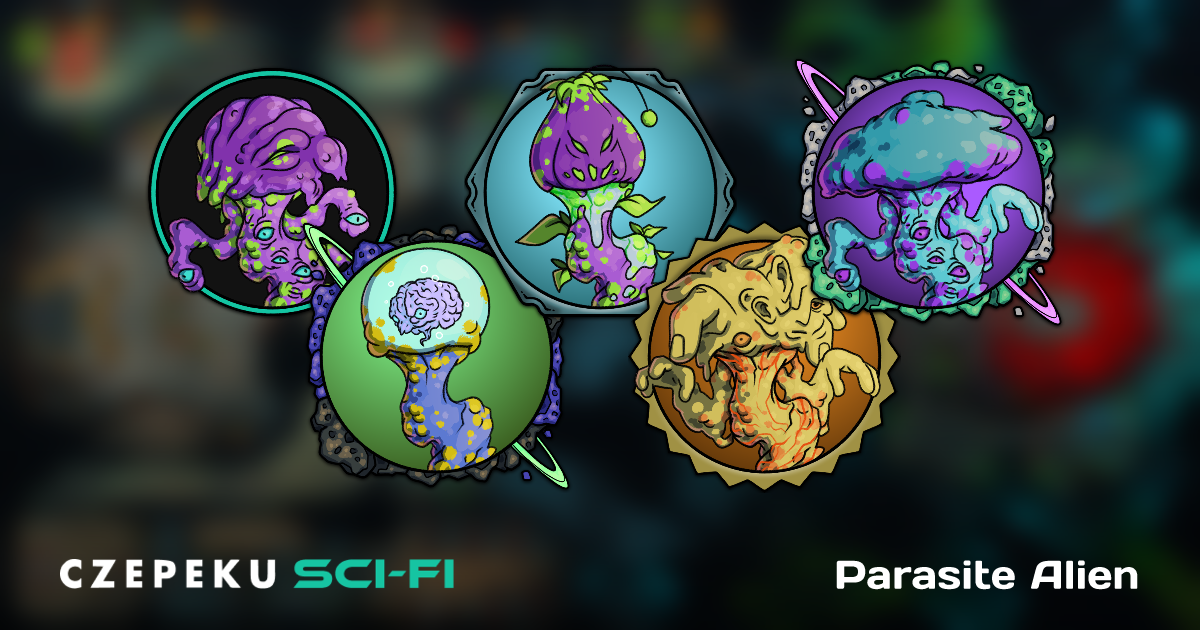 Parasite Alien Token Builder | Customize and Randomize Czepeku Tokens