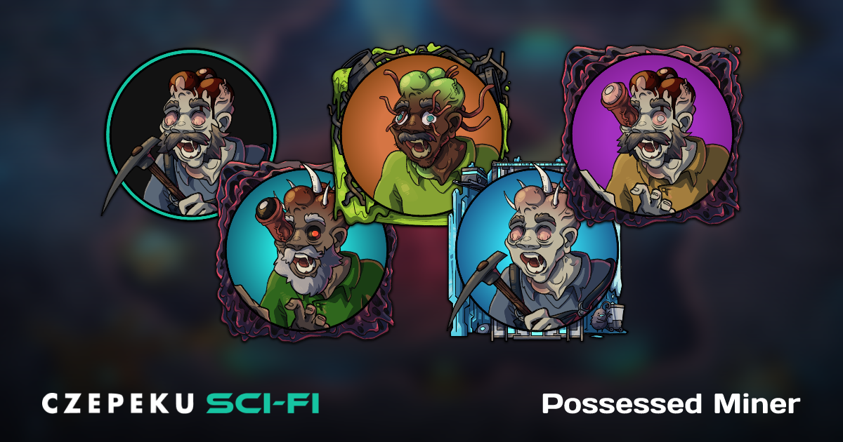 Possessed Miner Token Builder | Customize and Randomize Czepeku Tokens