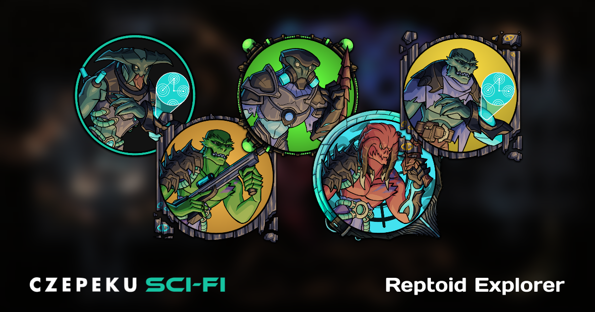 Reptoid Explorer Token Builder | Customize and Randomize Czepeku Tokens