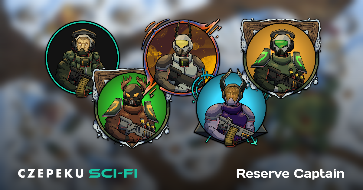 Reserve Captain Token Builder | Customize and Randomize Czepeku Tokens