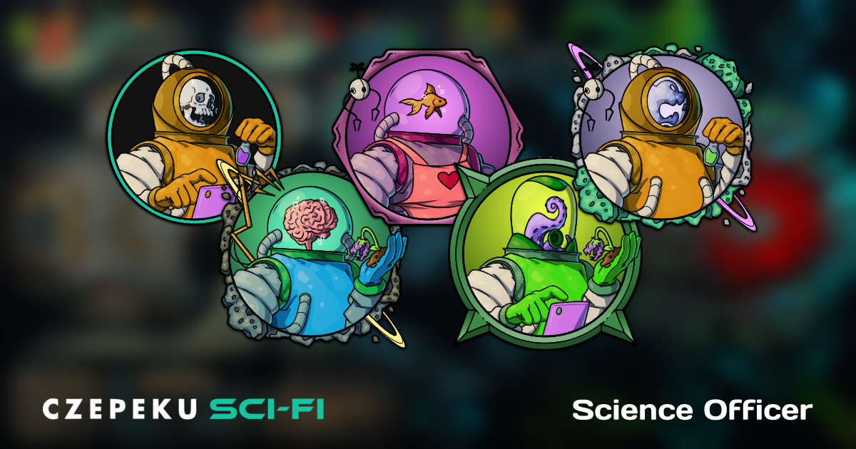 Science Officer Token Builder | Customize and Randomize Czepeku Tokens