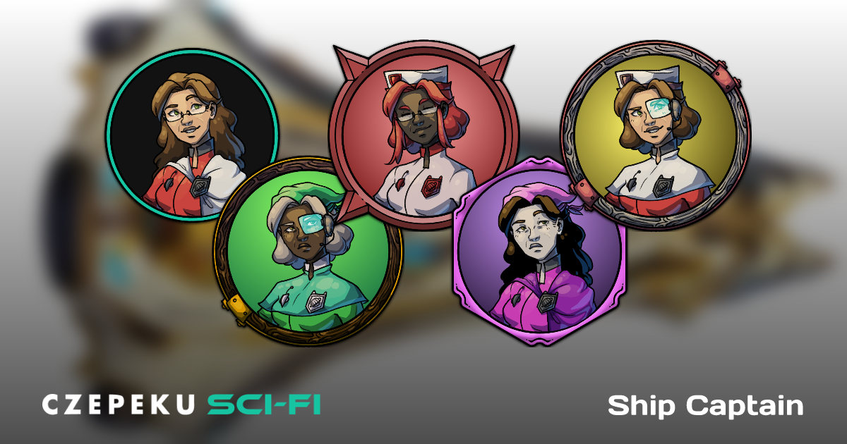 Ship Captain Token Builder | Customize and Randomize Czepeku Tokens