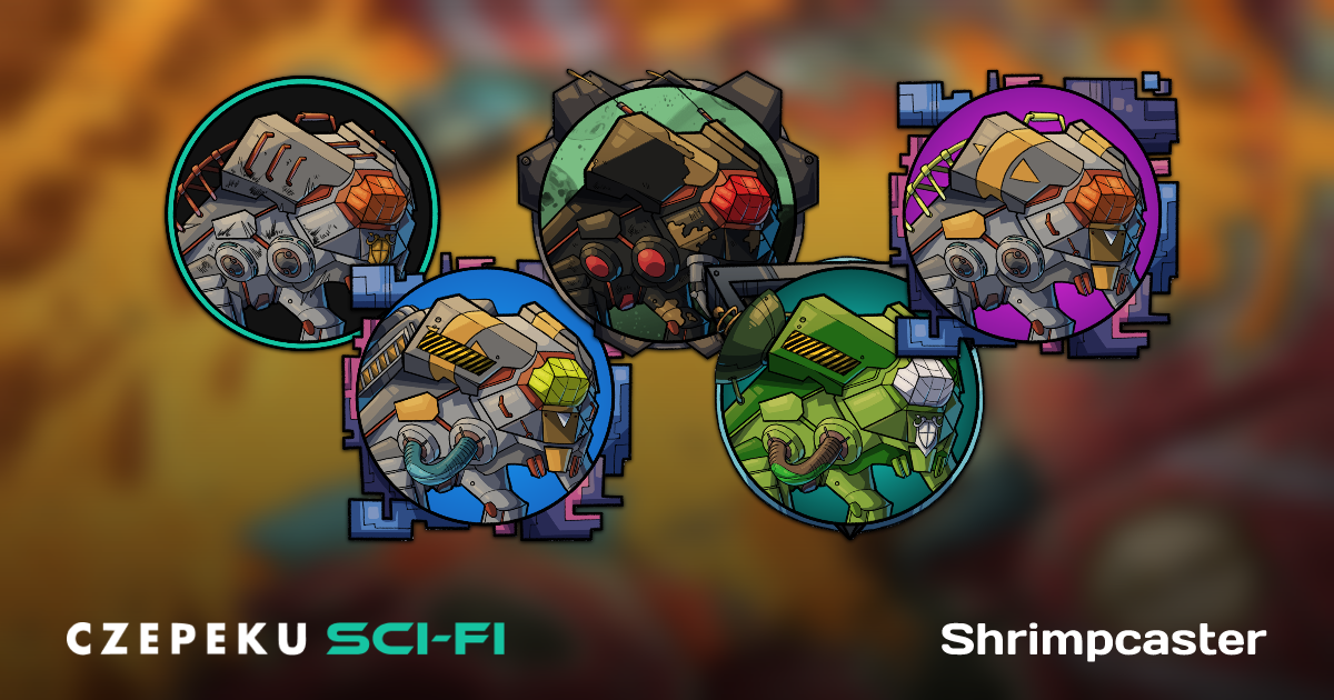 Shrimpcaster Token Builder | Customize and Randomize Czepeku Tokens