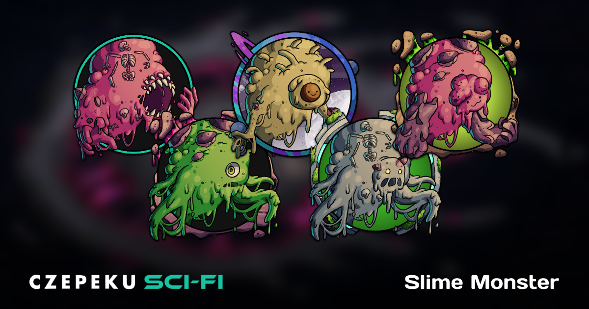 Slime Monster Token Builder | Customize and Randomize Czepeku Tokens