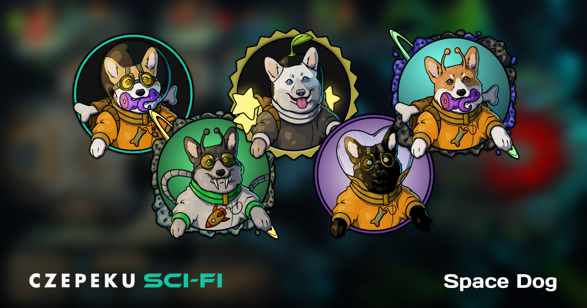 Space Dog Token Builder | Customize and Randomize Czepeku Tokens