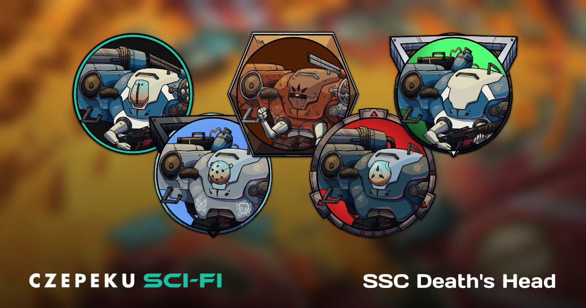 SSC Death's Head Token Builder | Customize and Randomize Czepeku Tokens