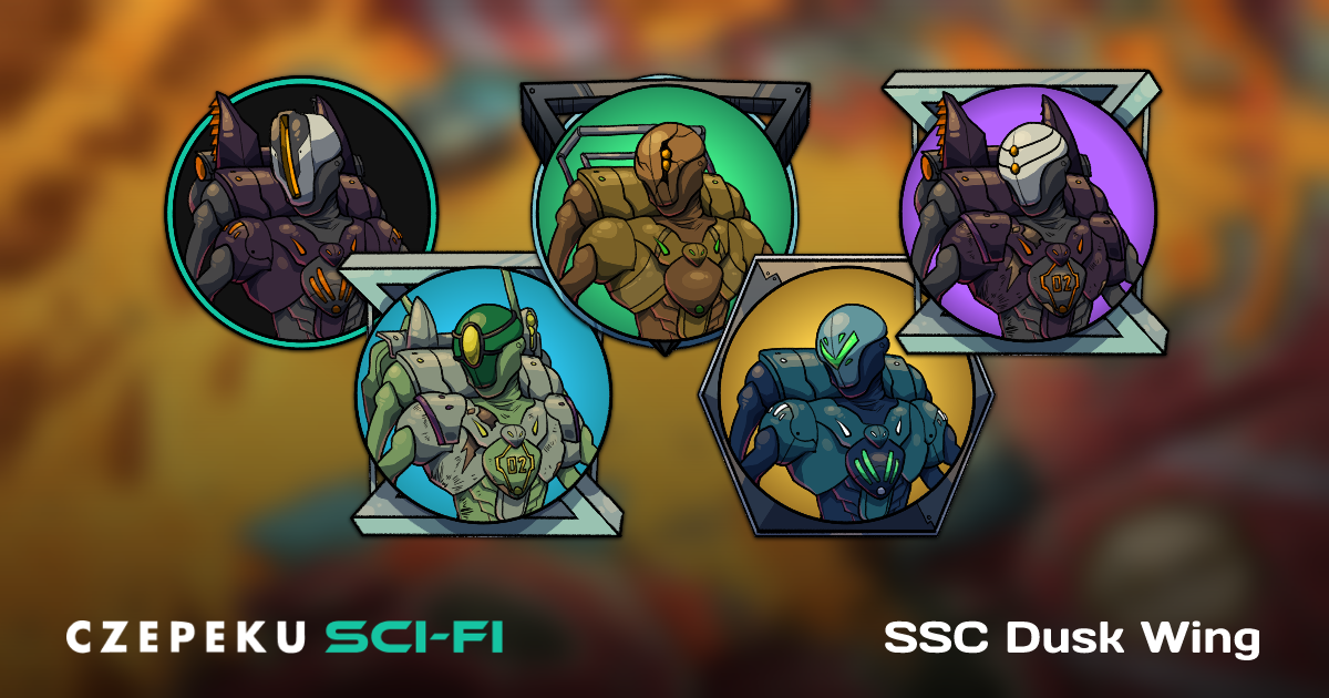 SSC Dusk Wing Token Builder | Customize and Randomize Czepeku Tokens