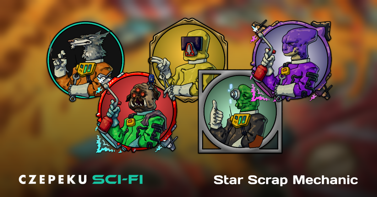 Star Scrap Mechanic Token Builder | Customize and Randomize Czepeku Tokens