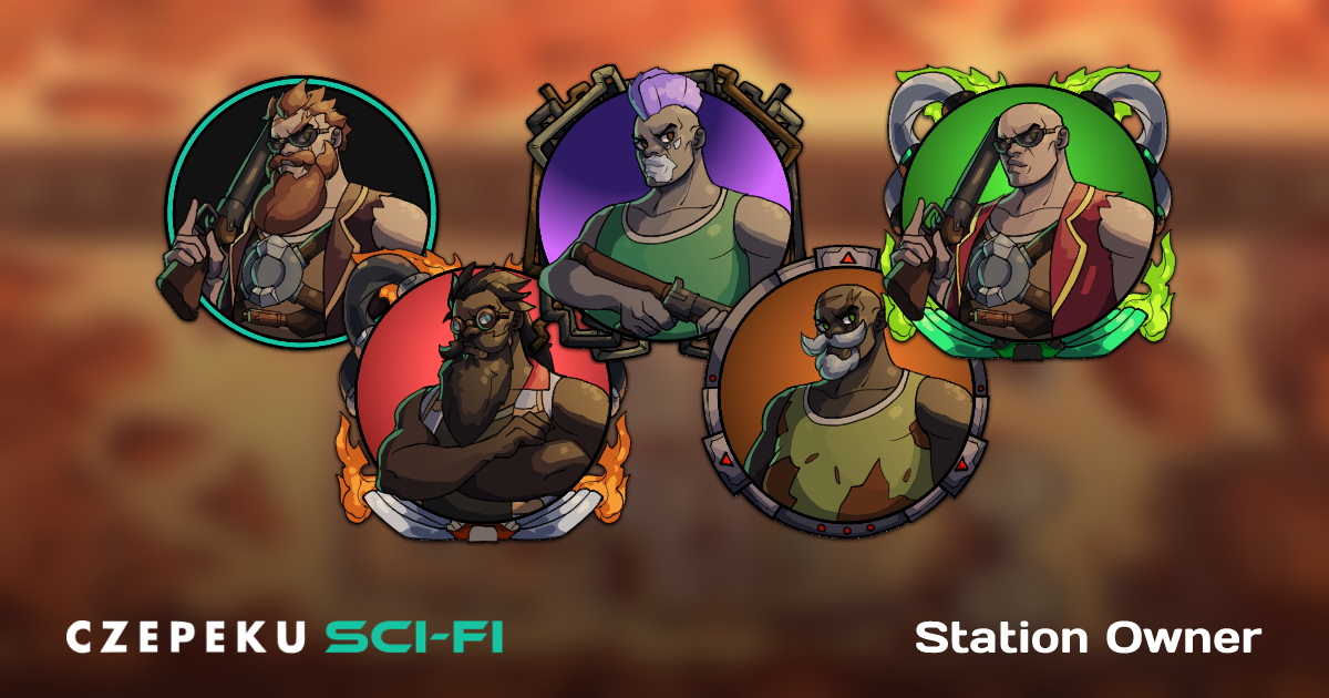 Station Owner Token Builder | Customize and Randomize Czepeku Tokens