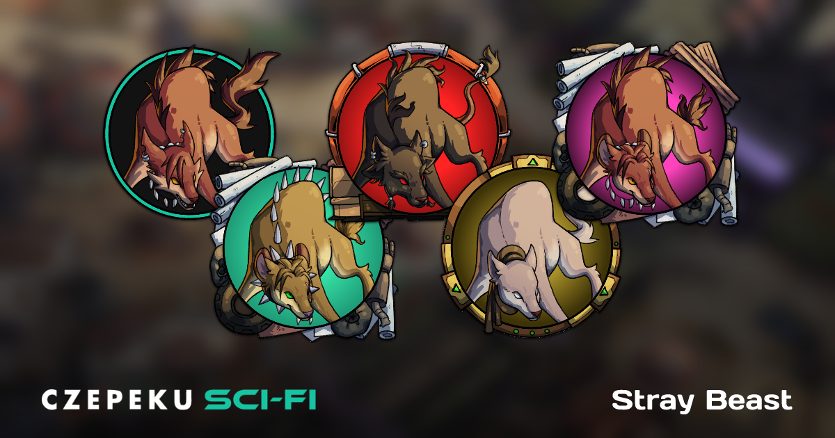 Stray Beast Token Builder | Customize and Randomize Czepeku Tokens