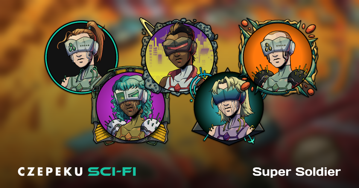 Super Soldier Token Builder | Customize and Randomize Czepeku Tokens