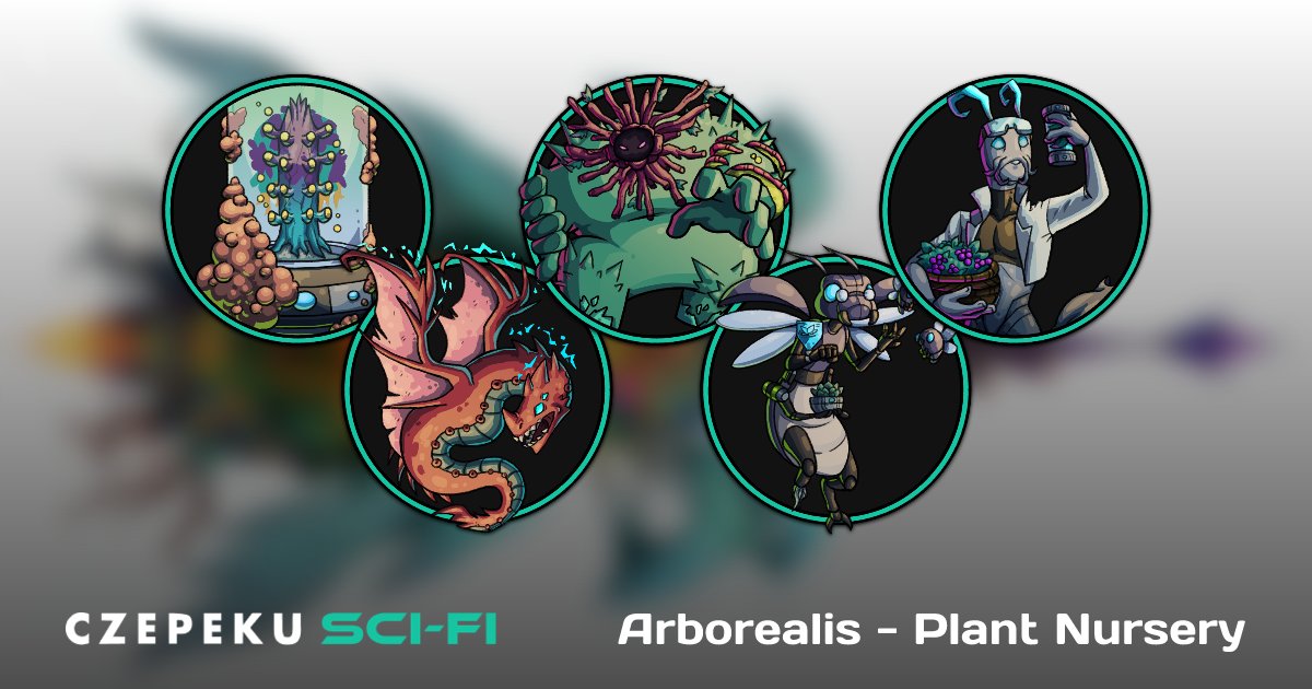 Arborealis - Plant Nursery Token Pack | Hand-Drawn Sci-Fi RPG Tokens by ...